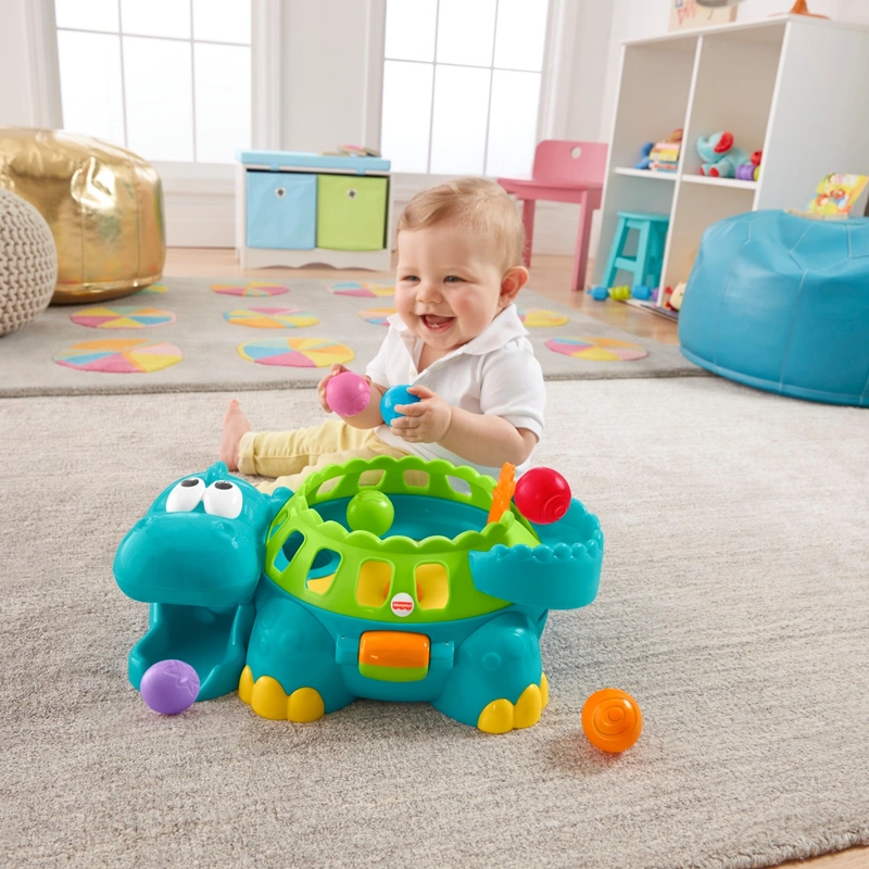 Fisher-Price Poppity Pop Musical Dino | Smyths Toys UK