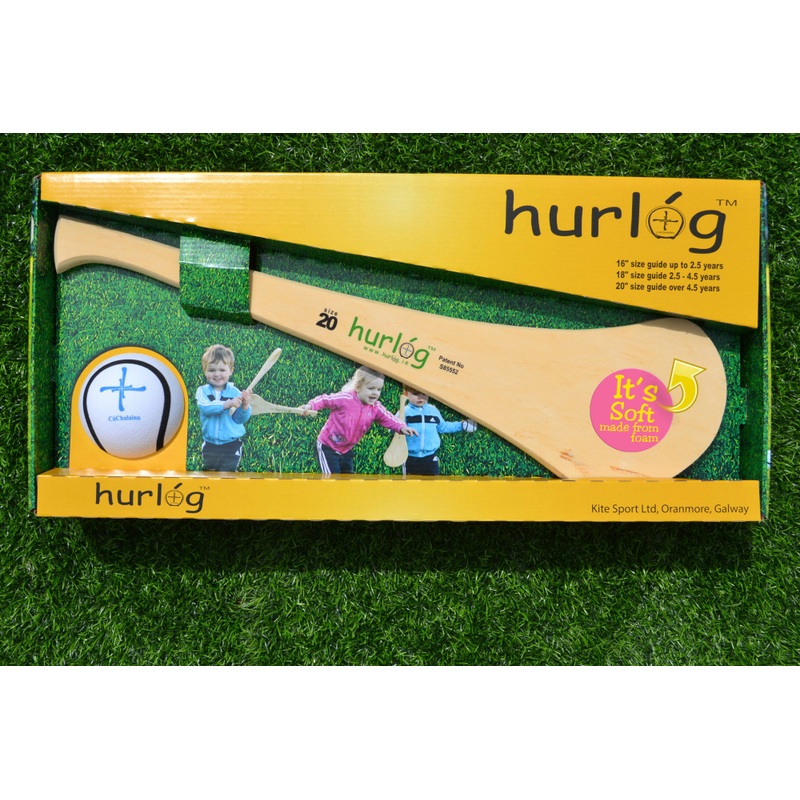 Hurlog Size 20 Soft Foam Hurley | Smyths Toys UK