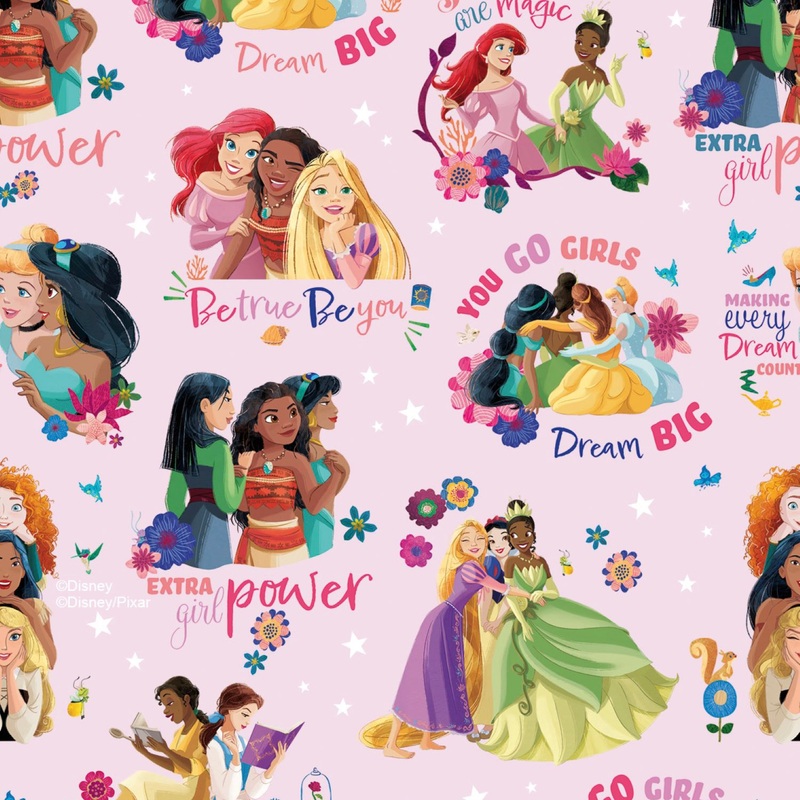Disney Princess Wrapping Paper Roll 4m | Smyths Toys Ireland