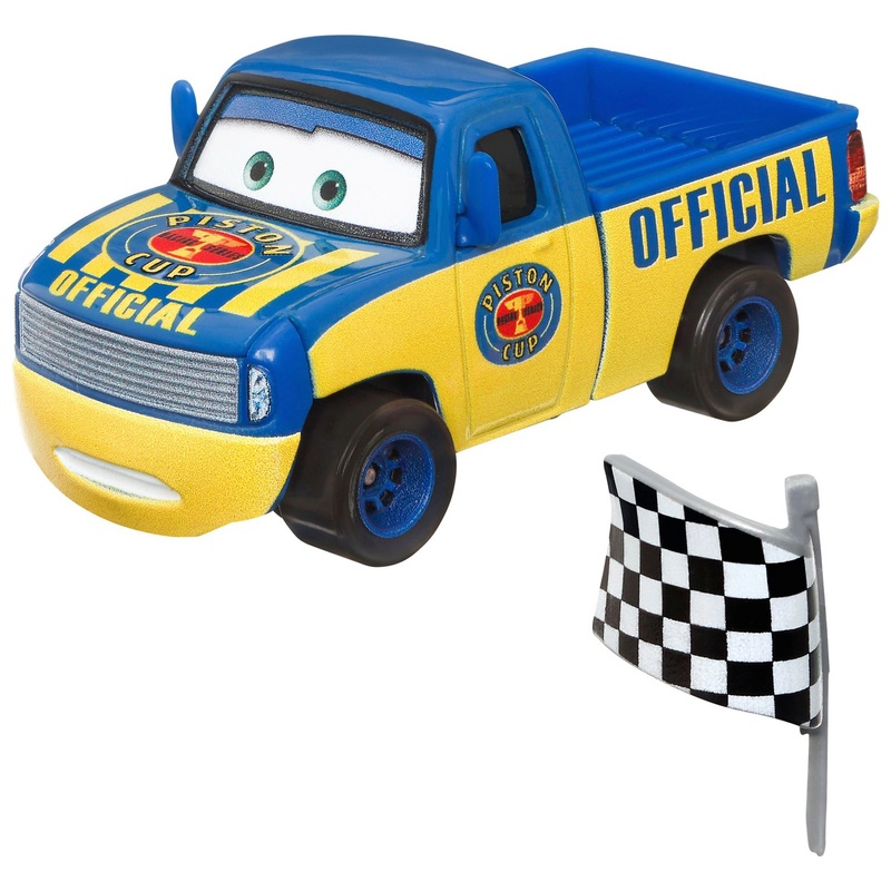 Disney Pixar Cars Auto Dexter Hover mit Ziel-Flagge | Smyths Toys ...
