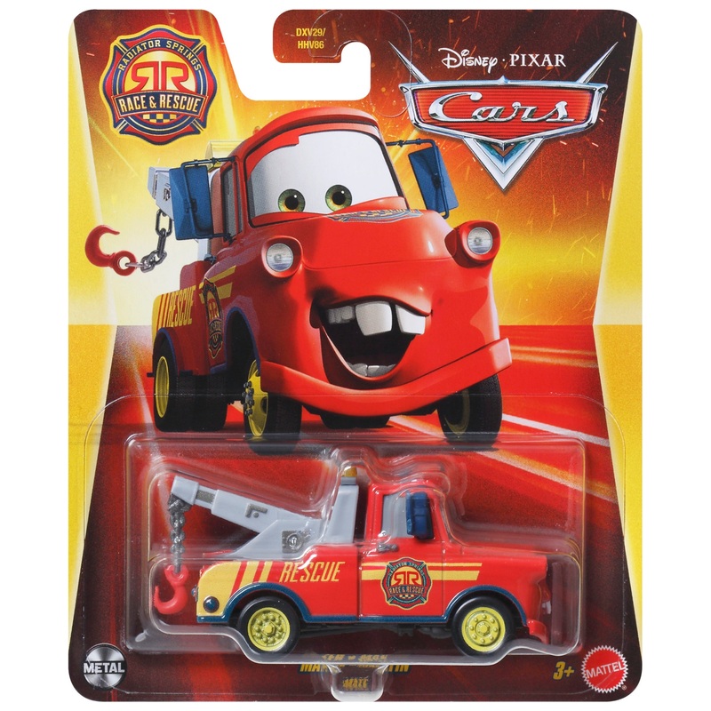 Disney Pixar Cars Race & Rescue Auto Feuerwehr Mater | Smyths Toys ...