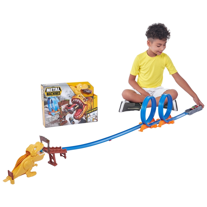 Metal Machines - Circuit T-Rex Attack | Smyths Toys France