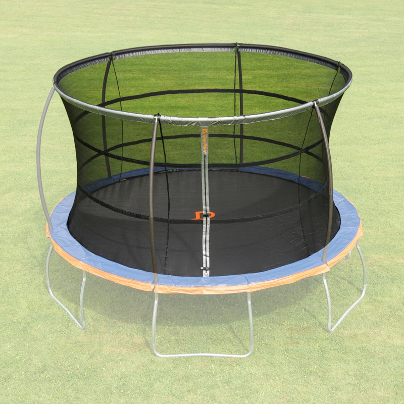 12ft Jump Power Trampoline Enclosure Net and Trampoline Mat | Smyths ...