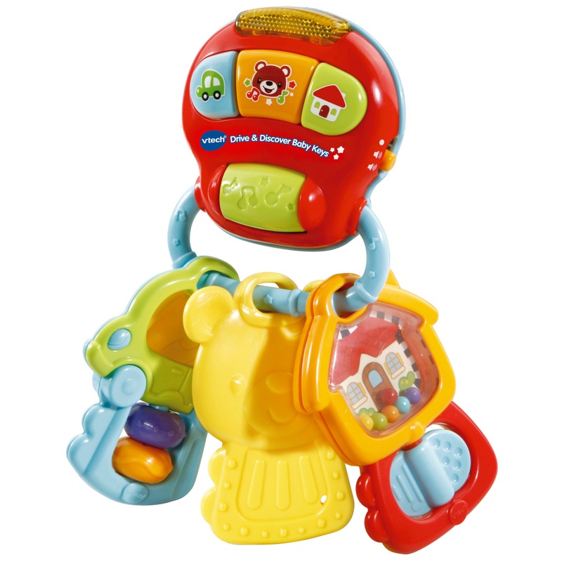 VTech Baby Drive & Discover Keys | Smyths Toys UK
