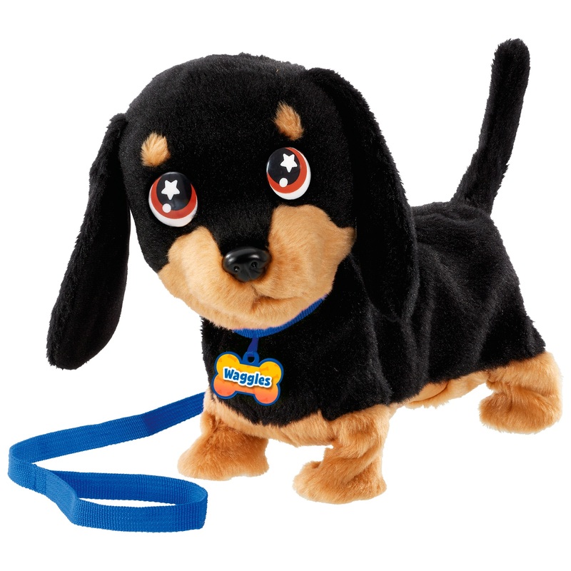 Animagic Plush Toy My Wigglin' Walkin' Pup Waggles | Smyths Toys UK