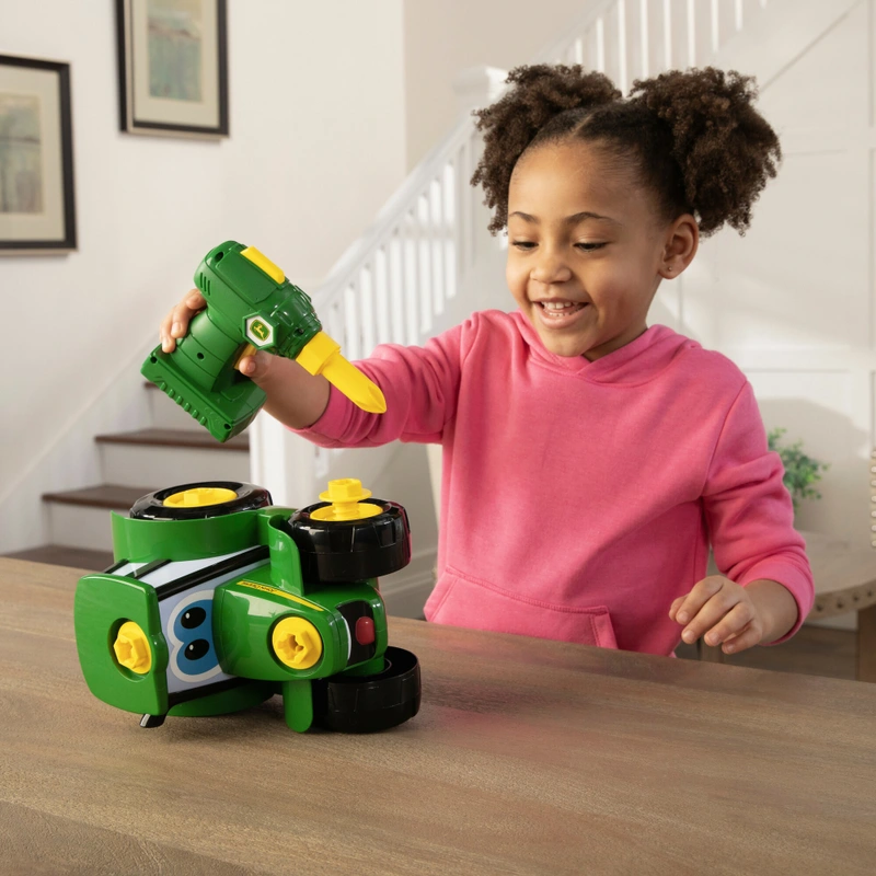 John Deere Build-a-Johnny Tractor | Smyths Toys UK