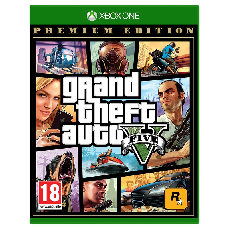 Grand Theft Auto V Premium Edition Xbox One | Smyths Toys Ireland