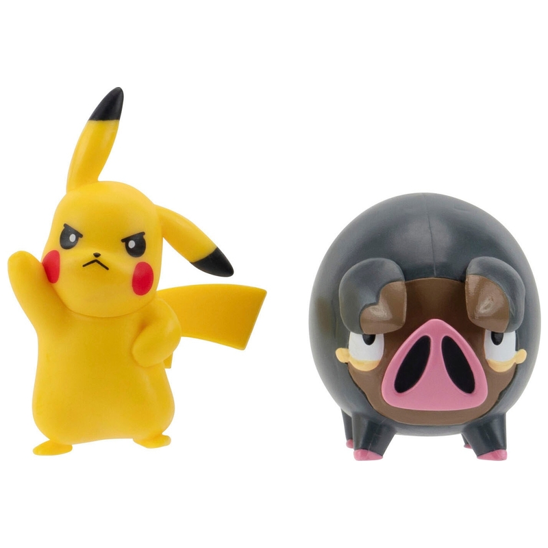 Pokémon Battle Figuren 2 Pack (Pikachu & Lechonk) | Smyths Toys Nederland