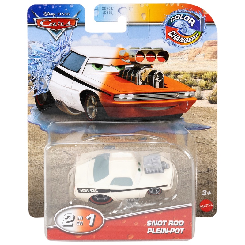 Disney Pixar - Cars Véhicule 1/55 Plein-Pot Changeant de Couleur ...