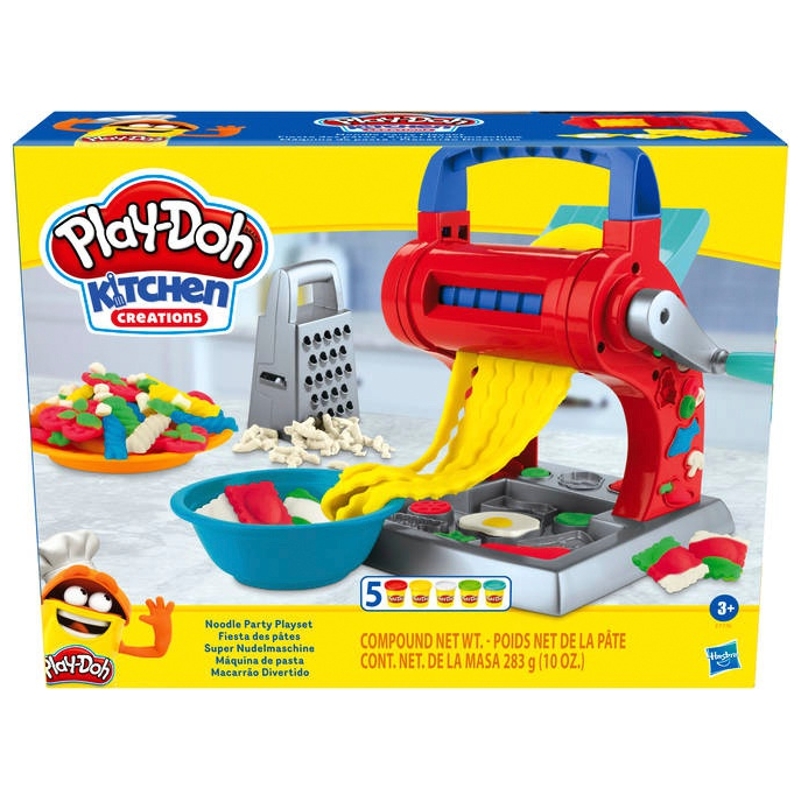 Play-Doh Kitchen Kitchen Creations Kleiset Pastamachine | Smyths Toys ...