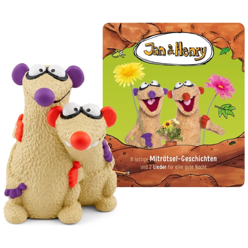Tonies - Tonie Figur Jan und Henry – 8 Rätsel und 2 Lieder | Smyths ...