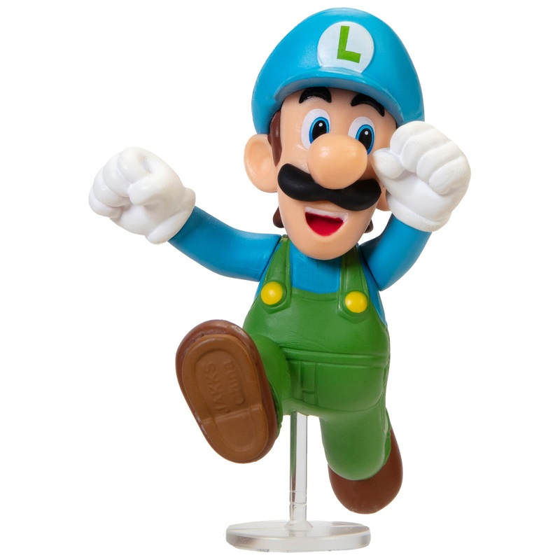 Nintendo 6cm Ice Running Luigi Figure Wave 27 | Smyths Toys Ireland