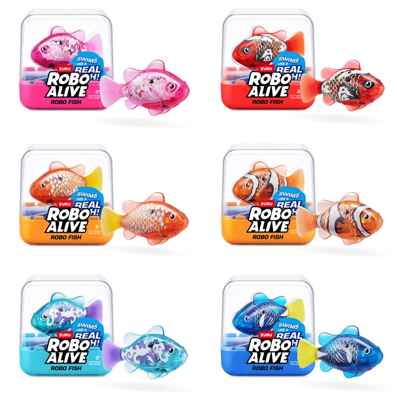 Robo Alive by ZURU Robo Fish Assortment | Smyths Toys UK