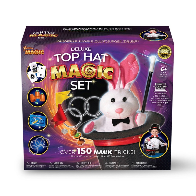 Fantasma Magic Set Deluxe Magic Top Hat 150+ Magic Tricks | Smyths Toys UK