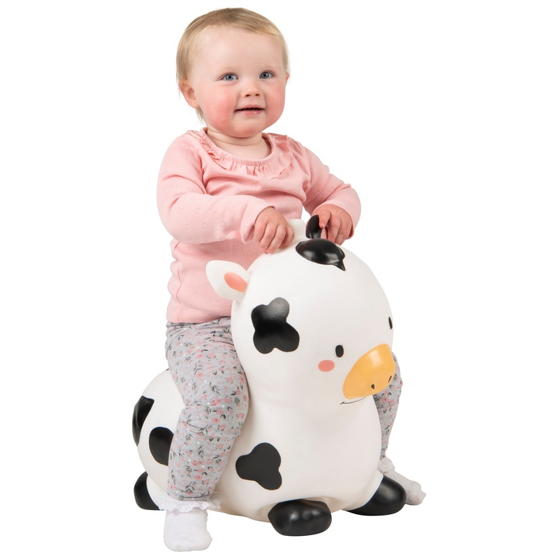 Big Steps Inflatable Jumping Cow Ride On | Smyths Toys UK