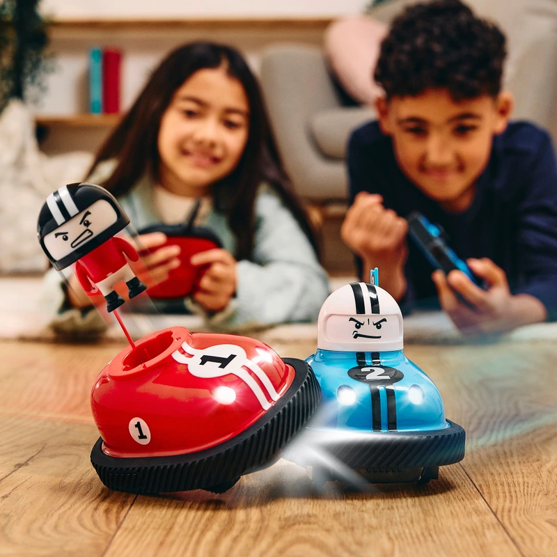 Sharper Image Remote Control Road Rage Speed Bumper Cars 2 Pack ...