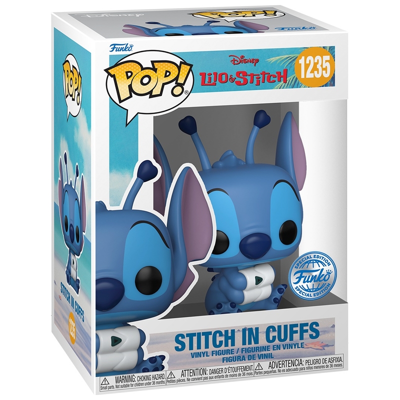 Funko POP! 1235: Disney Lilo & Stitch in Cuffs | Smyths Toys Ireland