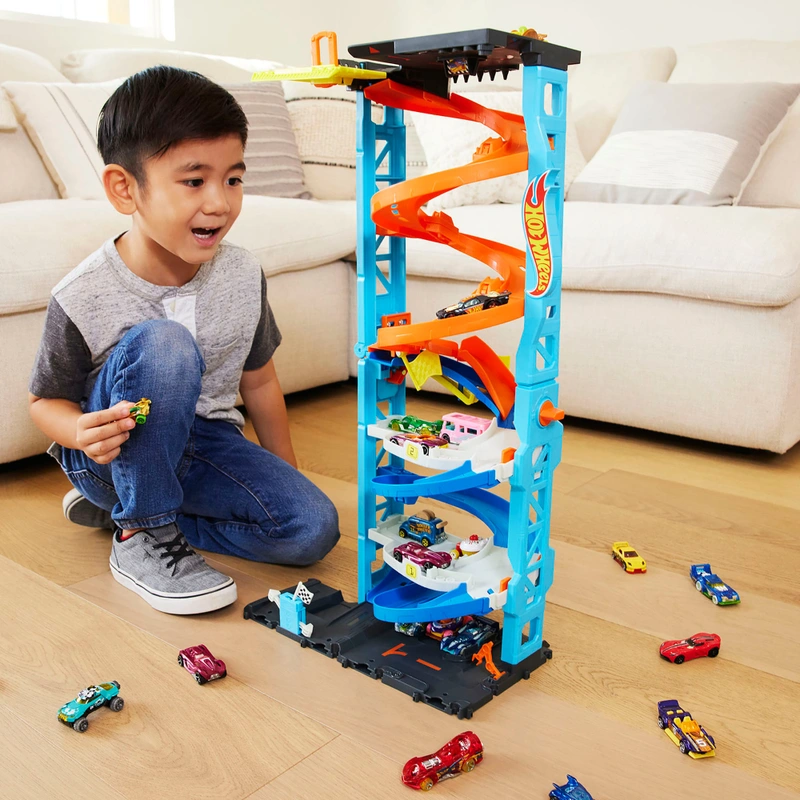Hot Wheels City Transforming Race Tower Playset | Smyths Toys UK