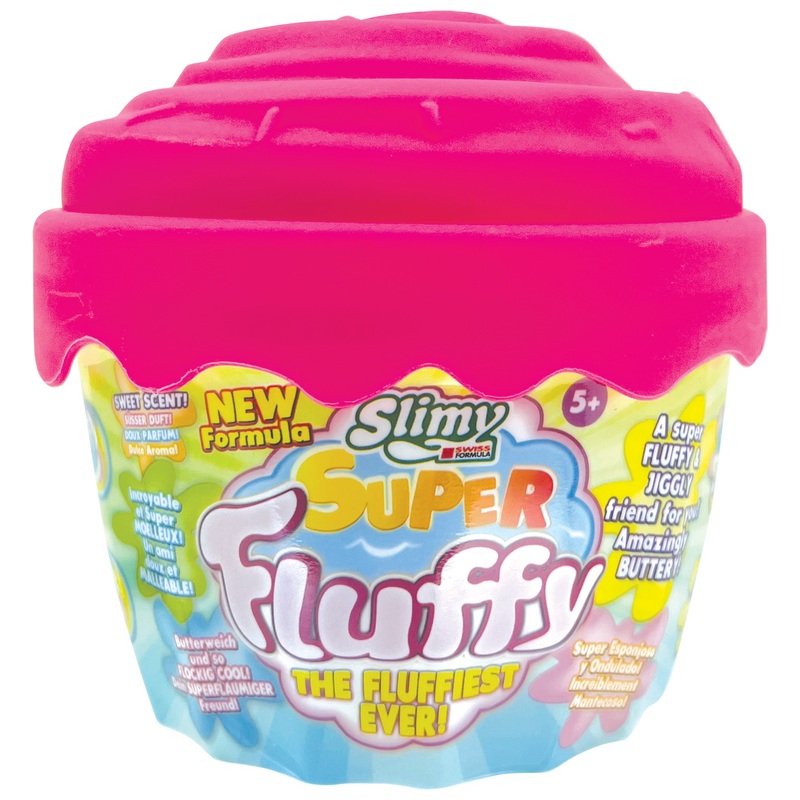 Slimy Super Fluffy Slime Tub 100g Assortment | Smyths Toys UK