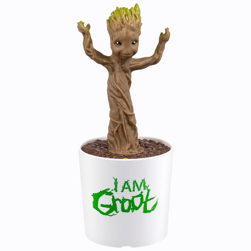 Marvel Guardians of the Galaxy Dancing Groot Pot with Music | Smyths ...