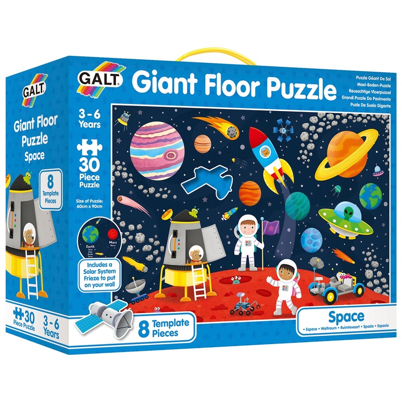 Galt Giant Floor Puzzle 30 Pieces Space | Smyths Toys UK