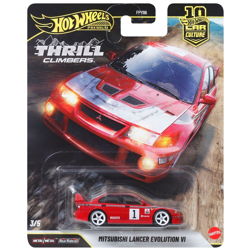Hot Wheels - Car Culture Premium 1/64 Véhicule Mitsubishi Lancer ...