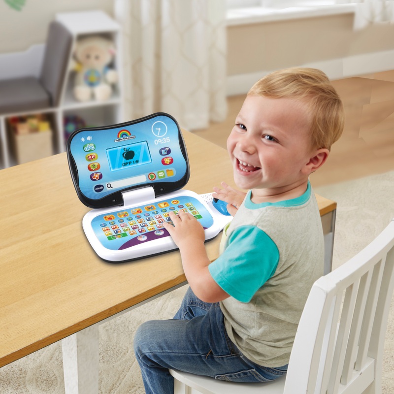VTech Toddler Tech Laptop White | Smyths Toys Ireland