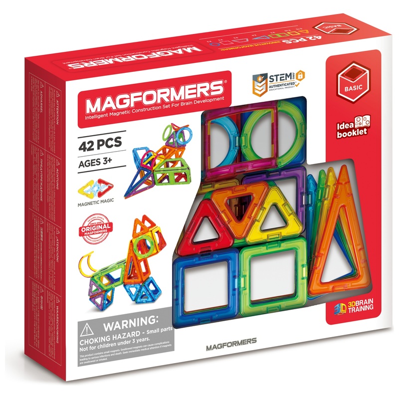 Magformers Magnetbausteine Set Basic 42-tlg. | Smyths Toys Schweiz