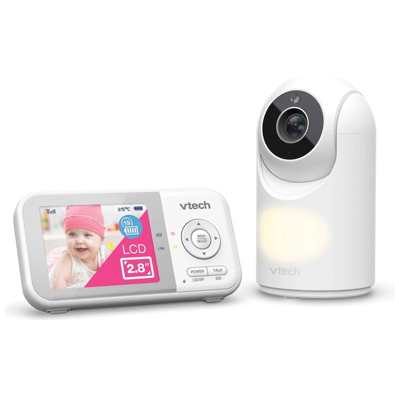 VTech VM3263 Pan and Tilt Video Baby Monitor with 2.8 Inch Screen ...