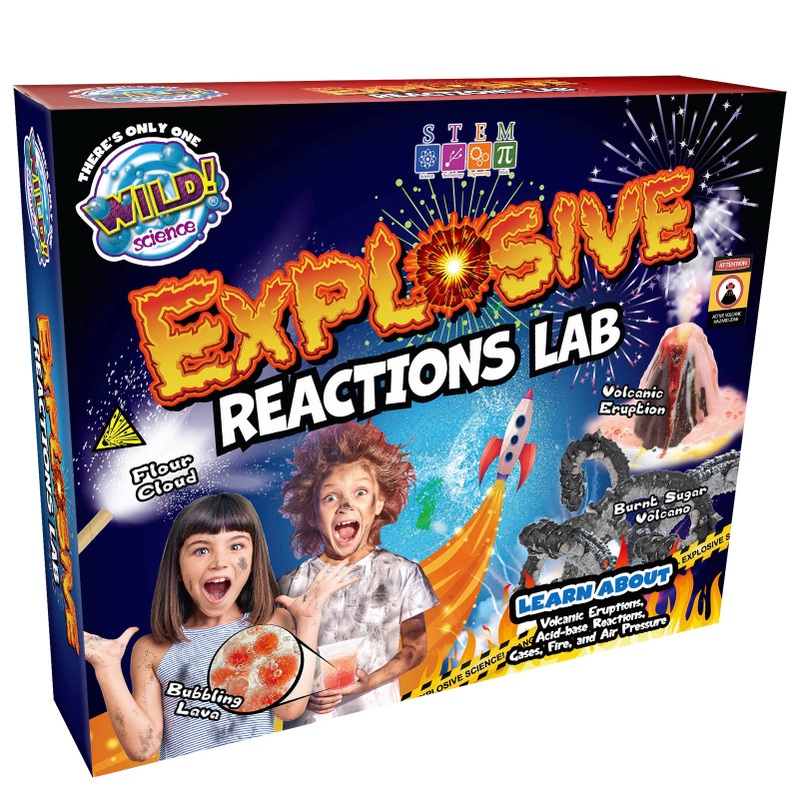 Wild Science Kit Reactions Lab Explosive Set | Smyths Toys Ireland