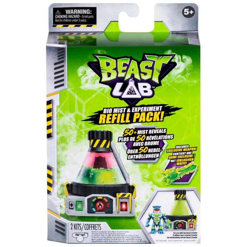 Beast Lab Nachfüllpack mit Labor-Nebel und Experiment-Zutaten | Smyths ...