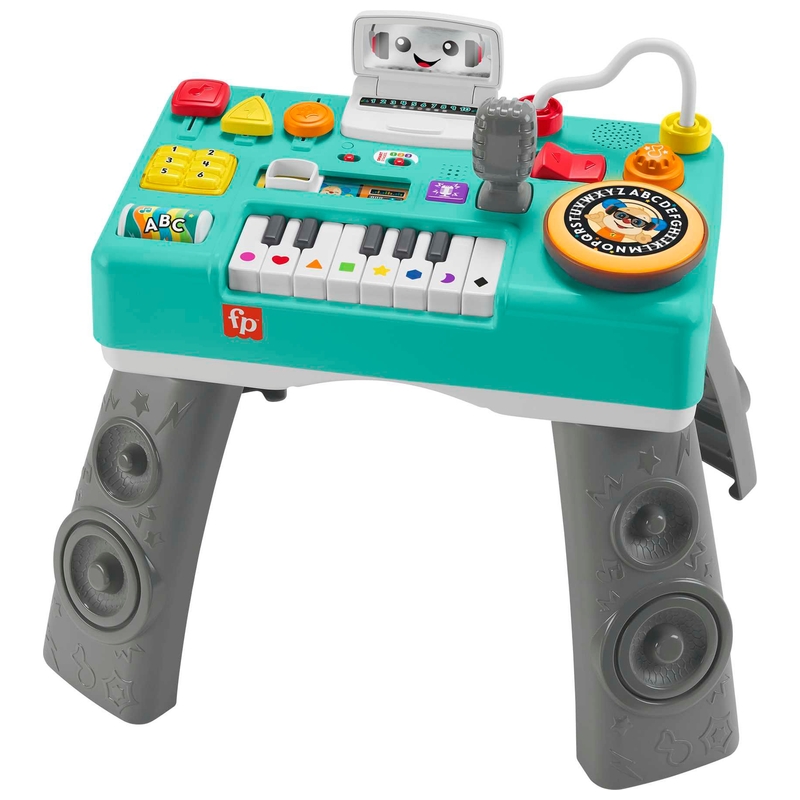 Fisher-Price Musikspielzeug Lernspaß DJ Spieltisch mit Licht | Smyths ...