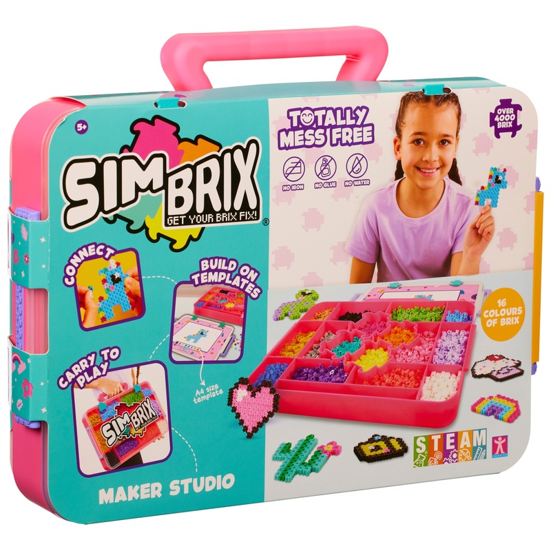 SimBrix Maker Studio Pixel Art Set | Smyths Toys UK