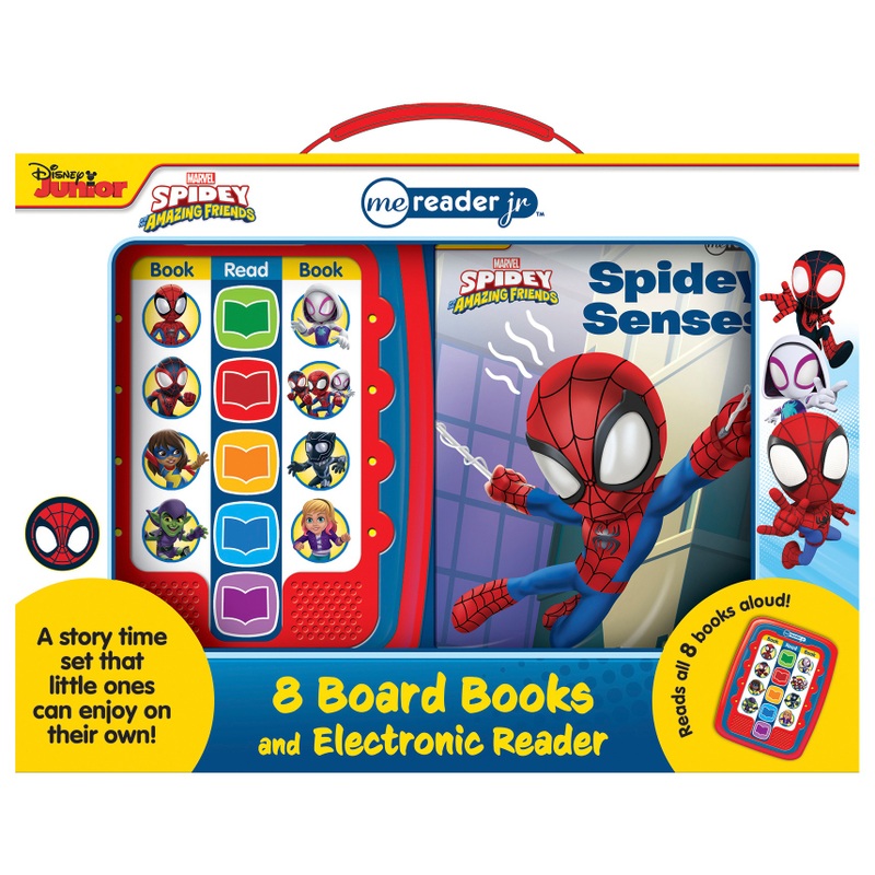 Spidey and His Amazing Friends Electronic Me Reader and 8 Book ...
