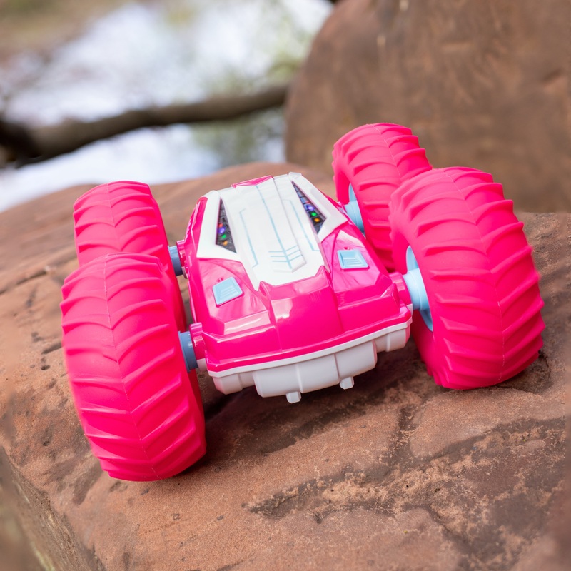 Speed Cyclone Remote Control Car Pink | Smyths Toys Ireland