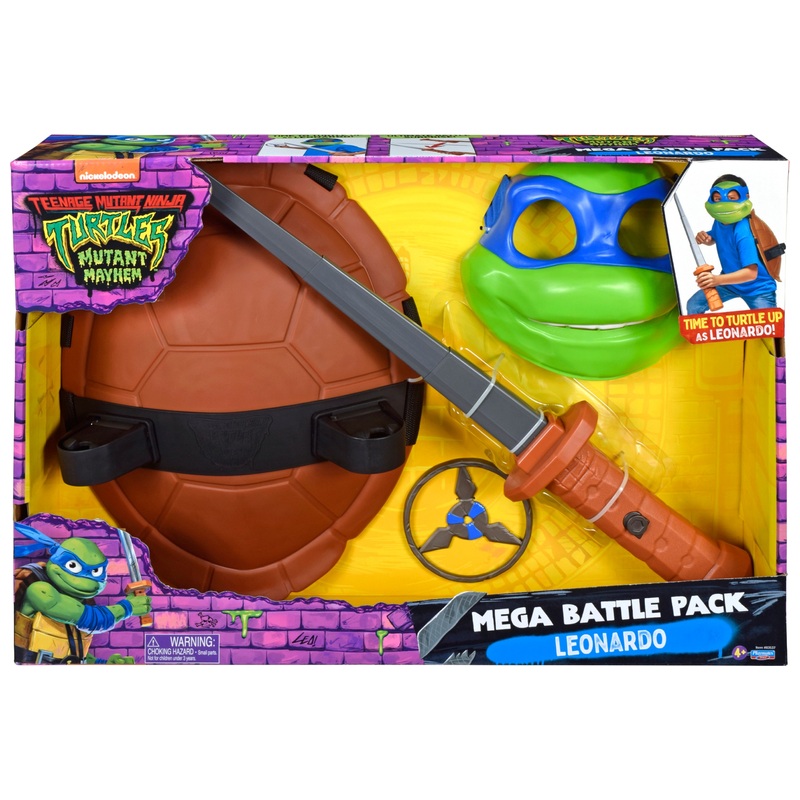 Teenage Mutant Ninja Turtles Mutant Mayhem Mask and Accessories Battle ...