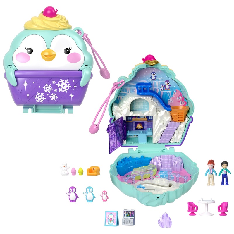 Polly Pocket - Coffret Manchot À La Neige | Smyths Toys France