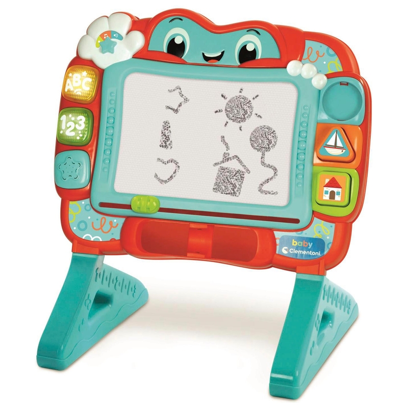 Clementoni Baby Interactive Magnetic Easel | Smyths Toys Ireland