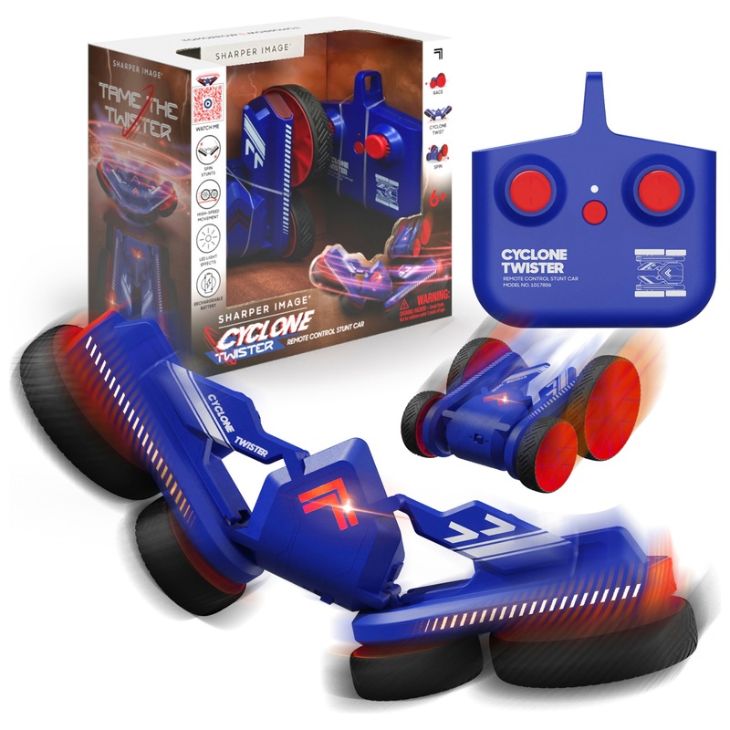 Sharper Image Remote Control Cyclone Twister Stunt Car | Smyths Toys UK