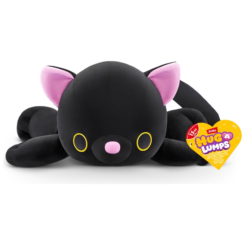 Hug-A-Lumps Verzwaringsknuffel Luna de Kat Serie 1 20 cm | Smyths Toys ...