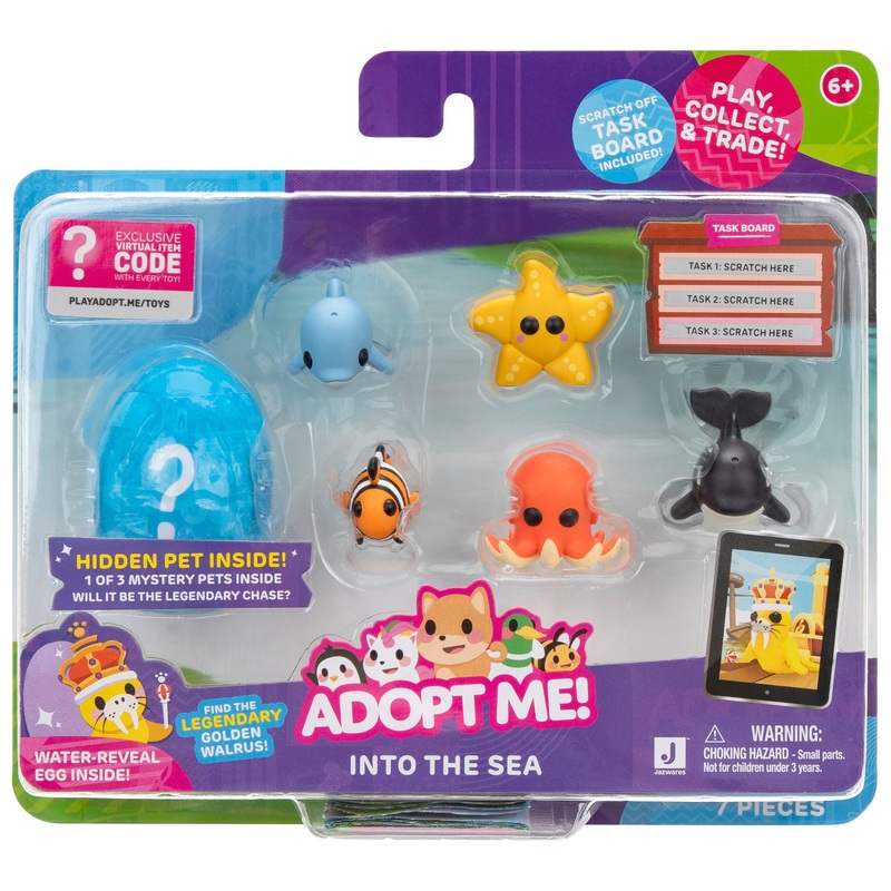 Adopt Me! Figuren Into The Sea met Verrassingsei 6-Pack 5 cm assorti ...