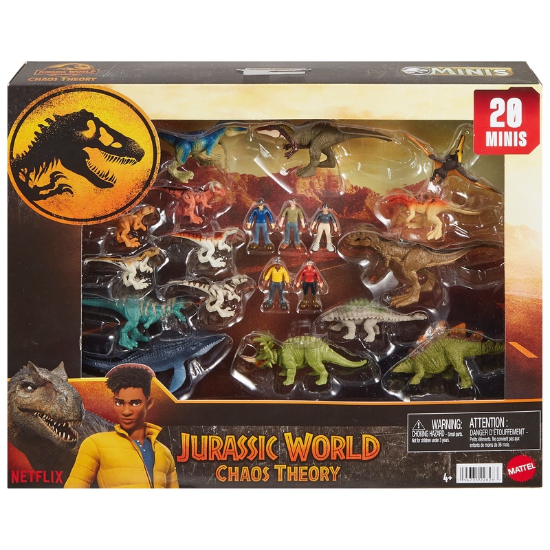 Jurassic World Chaos Theory Mini Figures 20 Pack | Smyths Toys UK
