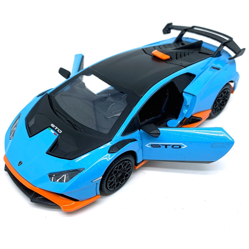 1:32 Lamborghini Huracan STO Die-Cast Pull-Back Car | Smyths Toys UK