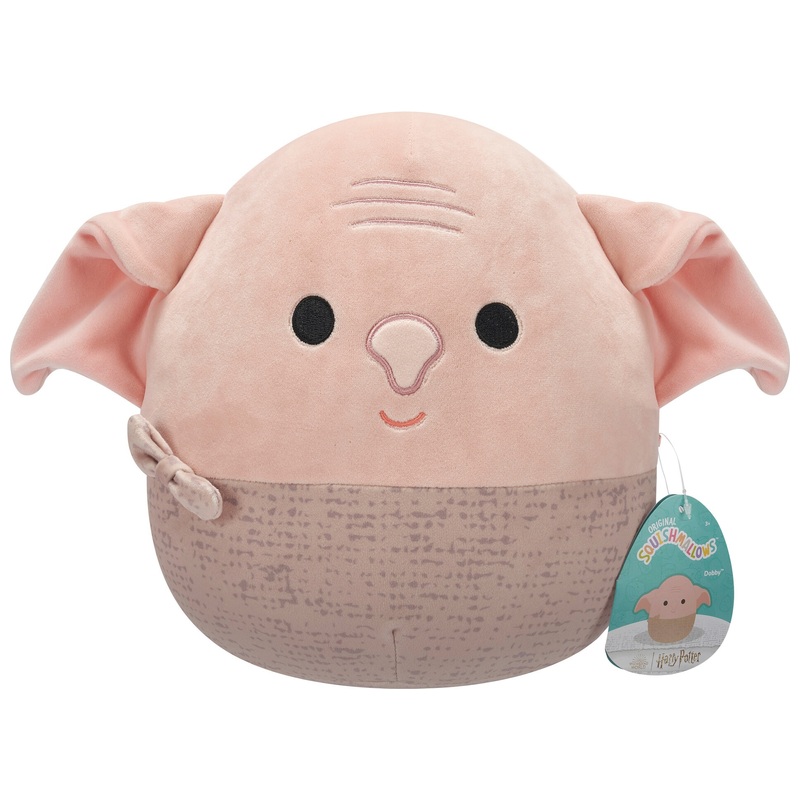 Original Squishmallows Harry Potter Plush Dobby 25cm | Smyths Toys UK