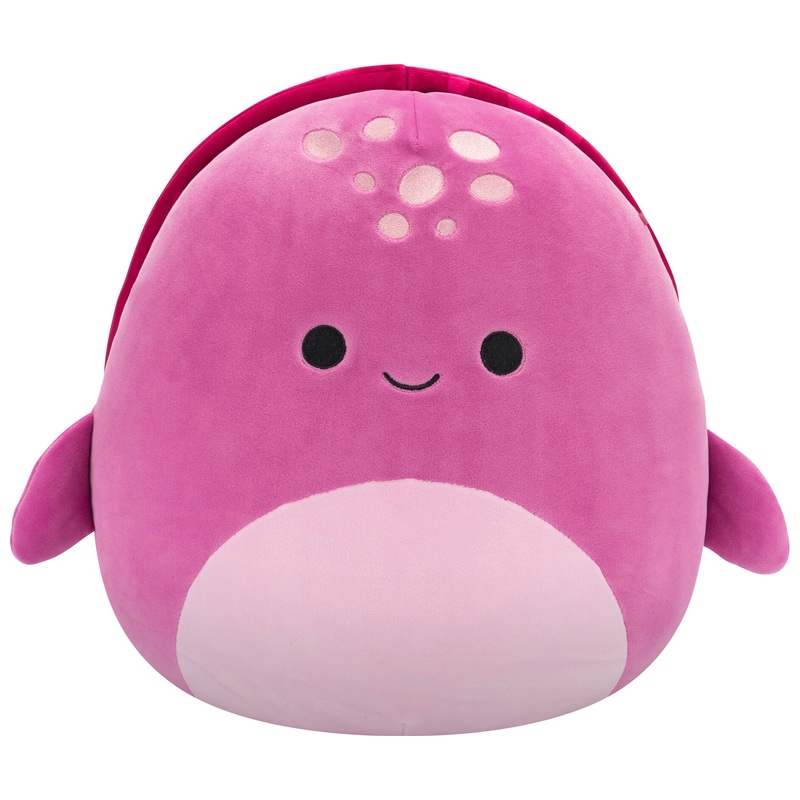 Original Squishmallows Plush Tudor the Maroon Turtle 30cm | Smyths Toys UK