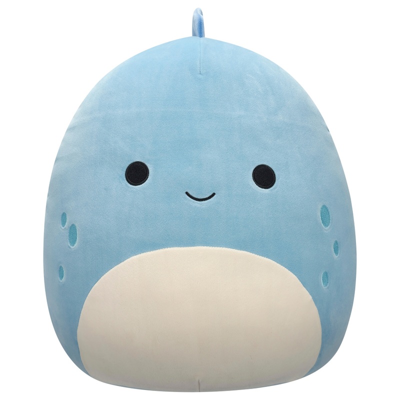 Original Squishmallows Plush John John the Blue Dino 40cm | Smyths Toys UK