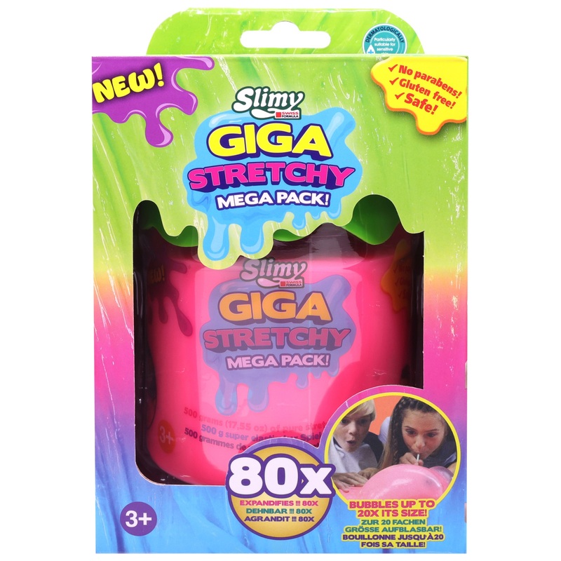 SLIMY Giga-Stretch 500g Mega Pack Assortment | Smyths Toys Ireland