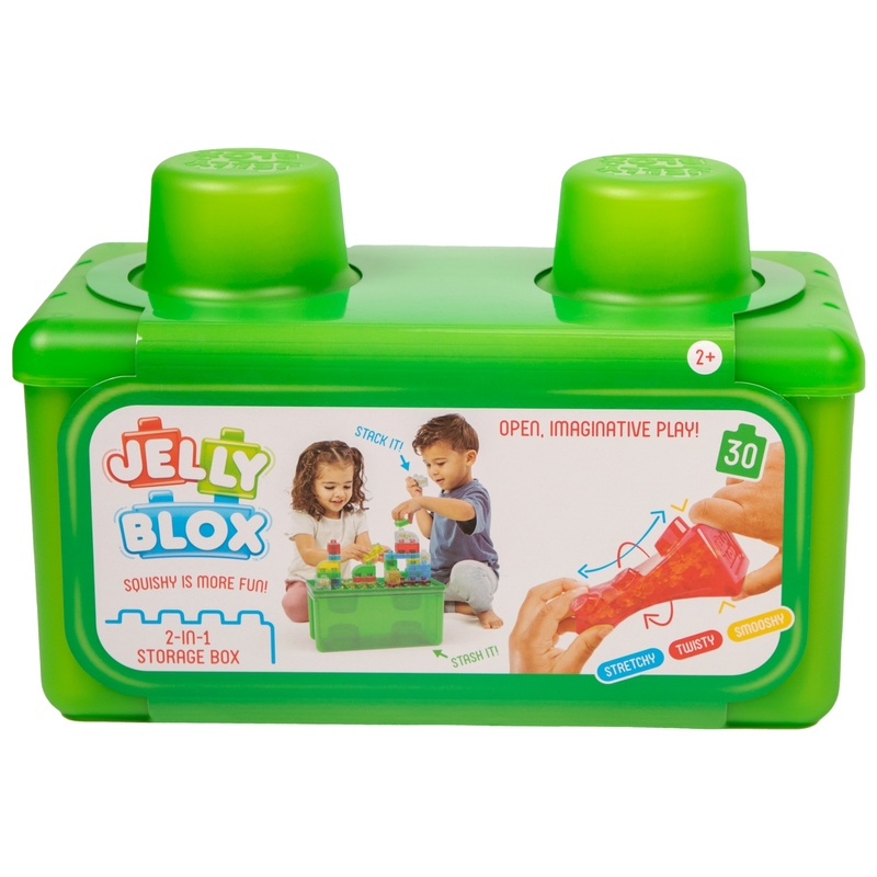 Jelly Blox Squishy Blokken 2-in-1 Opslagdoos | Smyths Toys Nederland