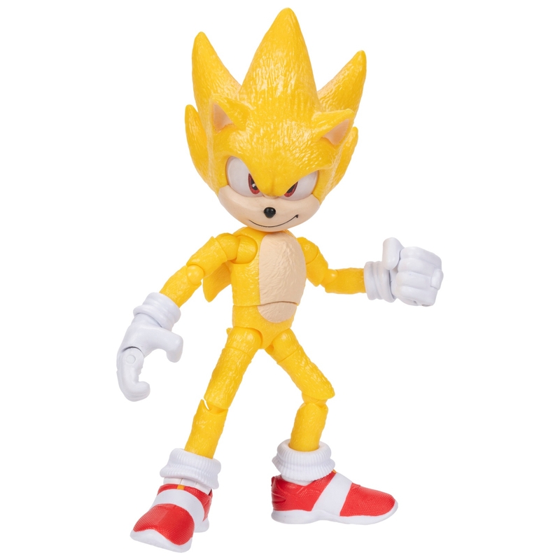 Sonic the Hedgehog 3 Action Figures Super Sonic 12cm | Smyths Toys UK