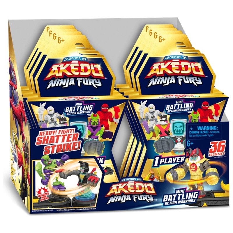 Akedo - Figurine Ninja Fury - Modèle Aléatoire | Smyths Toys France